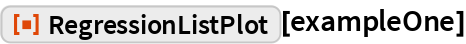 RegressionListPlot | Wolfram Function Repository