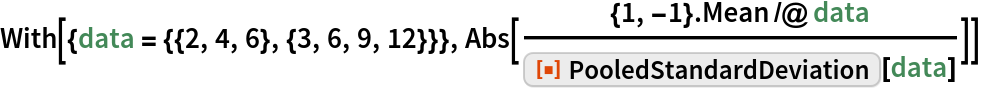 PooledStandardDeviation | Wolfram Function Repository
