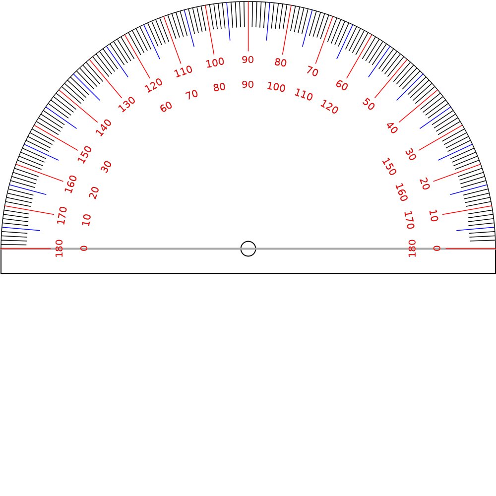 Protractor | Wolfram Function Repository