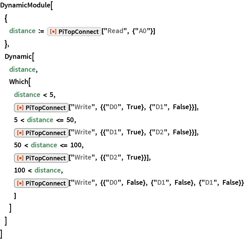 PiTopConnect | Wolfram Function Repository