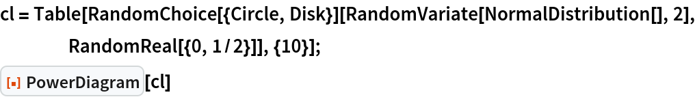 PowerDiagram | Wolfram Function Repository