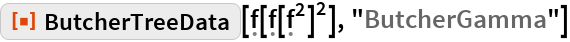 ButcherTreeData | Wolfram Function Repository
