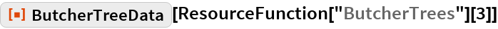 ButcherTreeData | Wolfram Function Repository