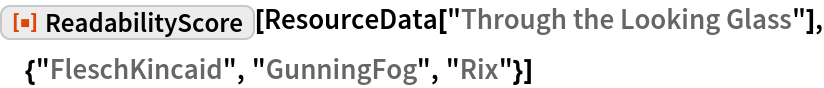 ReadabilityScore | Wolfram Function Repository