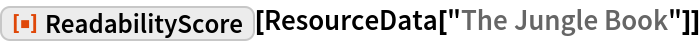 ReadabilityScore | Wolfram Function Repository