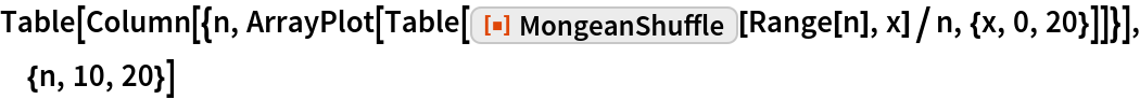 MongeanShuffle | Wolfram Function Repository