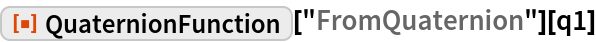 QuaternionFunction | Wolfram Function Repository