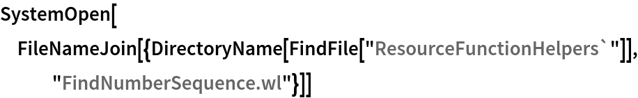 FindNumberSequence | Wolfram Function Repository