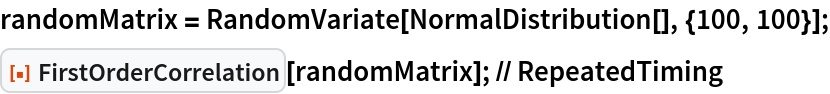 FirstOrderCorrelation | Wolfram Function Repository