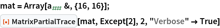 MatrixPartialTrace | Wolfram Function Repository