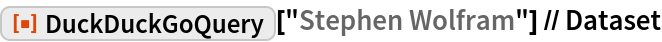DuckDuckGoQuery | Wolfram Function Repository