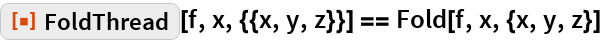 FoldThread | Wolfram Function Repository