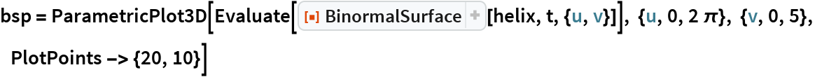 BinormalSurface | Wolfram Function Repository