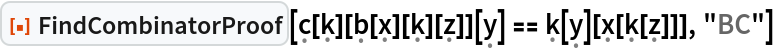 FindCombinatorProof | Wolfram Function Repository