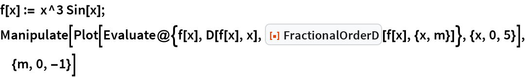 FractionalOrderD | Wolfram Function Repository