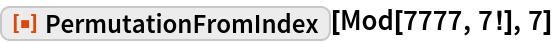 PermutationFromIndex | Wolfram Function Repository