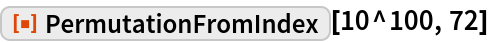 PermutationFromIndex | Wolfram Function Repository