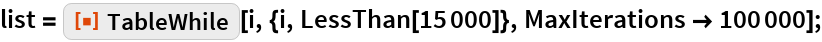TableWhile | Wolfram Function Repository