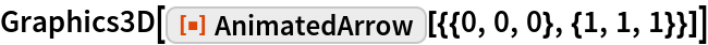 AnimatedArrow | Wolfram Function Repository