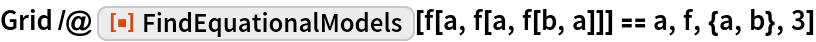FindEquationalModels | Wolfram Function Repository