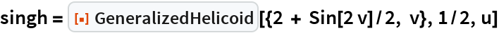 GeneralizedHelicoid | Wolfram Function Repository
