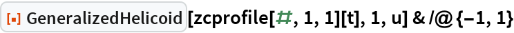GeneralizedHelicoid | Wolfram Function Repository