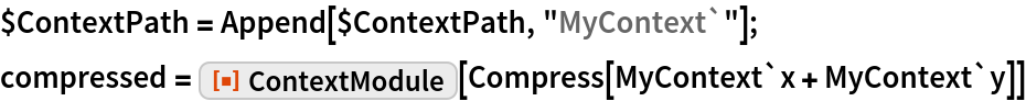 ContextModule | Wolfram Function Repository