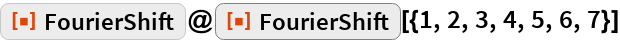 FourierShift | Wolfram Function Repository