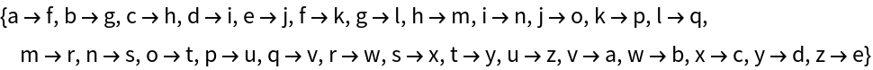 CaesarCipher | Wolfram Function Repository