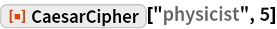 CaesarCipher | Wolfram Function Repository