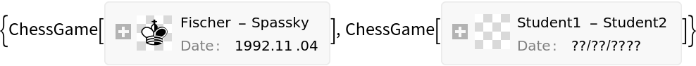 Chess | Wolfram Language Paclet Repository