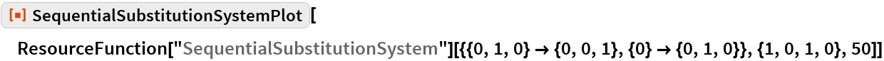 SequentialSubstitutionSystemPlot | Wolfram Function Repository