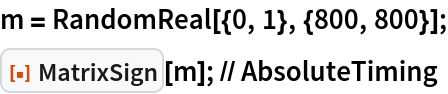 MatrixSign | Wolfram Function Repository