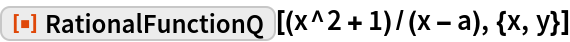 RationalFunctionQ | Wolfram Function Repository