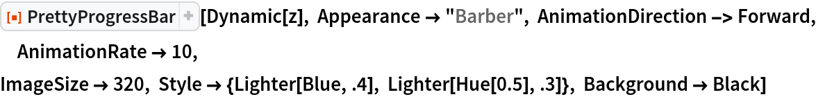 PrettyProgressBar | Wolfram Function Repository