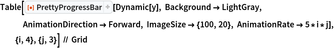 PrettyProgressBar | Wolfram Function Repository