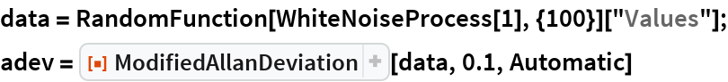 ModifiedAllanDeviation | Wolfram Function Repository