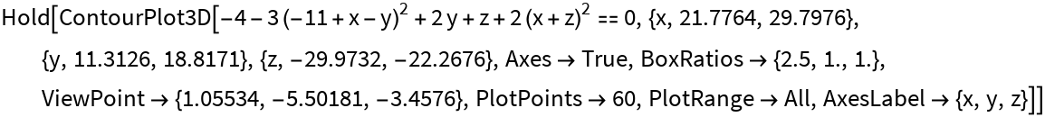 QuadricPlot3D | Wolfram Function Repository