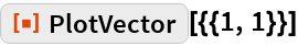 PlotVector | Wolfram Function Repository