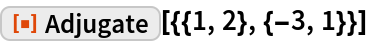 Adjugate | Wolfram Function Repository