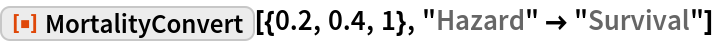 MortalityConvert | Wolfram Function Repository