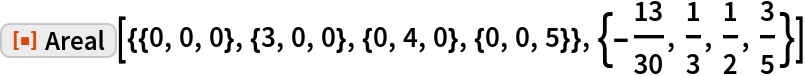 Areal | Wolfram Function Repository