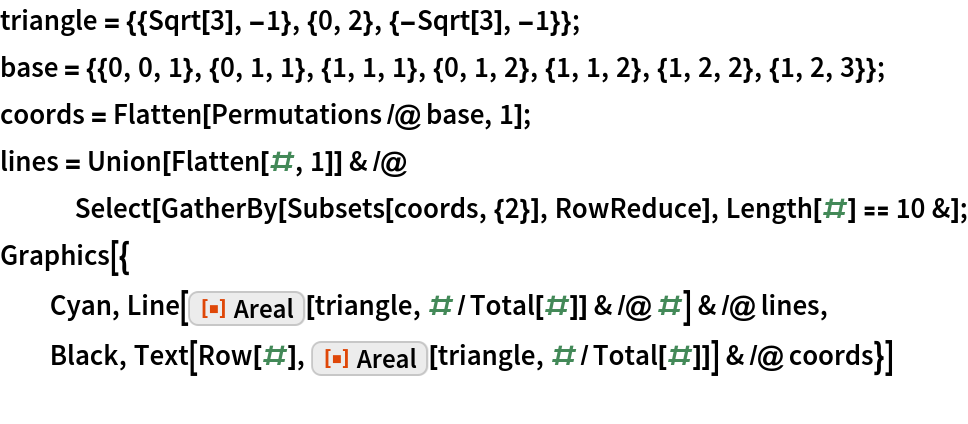 Areal | Wolfram Function Repository