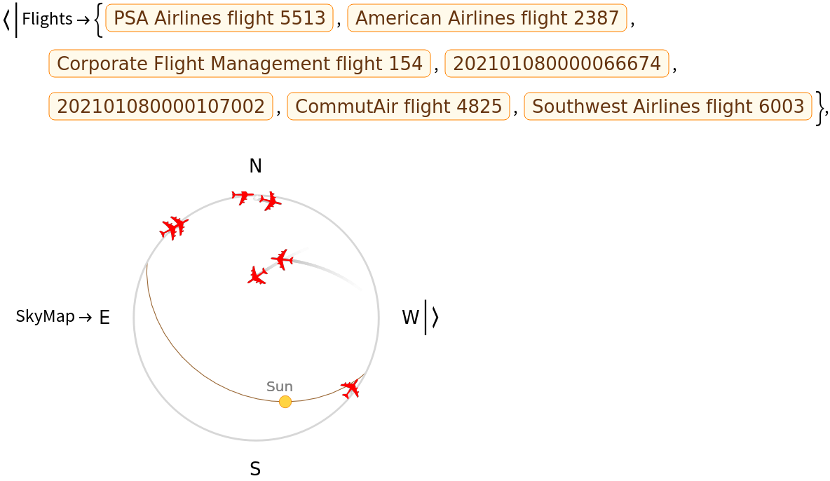FlightsOverhead | Wolfram Function Repository
