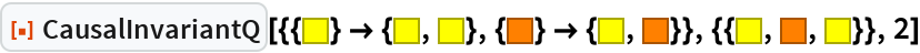 CausalInvariantQ | Wolfram Function Repository
