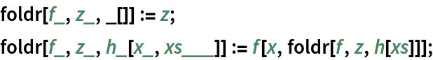FoldRight | Wolfram Function Repository