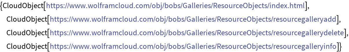 CreateResourceObjectGallery | Wolfram Function Repository