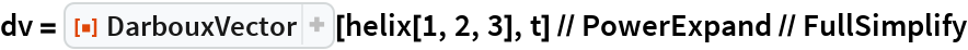 DarbouxVector | Wolfram Function Repository
