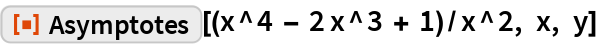 Asymptotes | Wolfram Function Repository