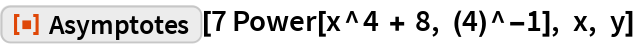 Asymptotes | Wolfram Function Repository